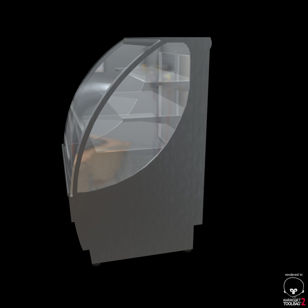 3d Model Pastry Case