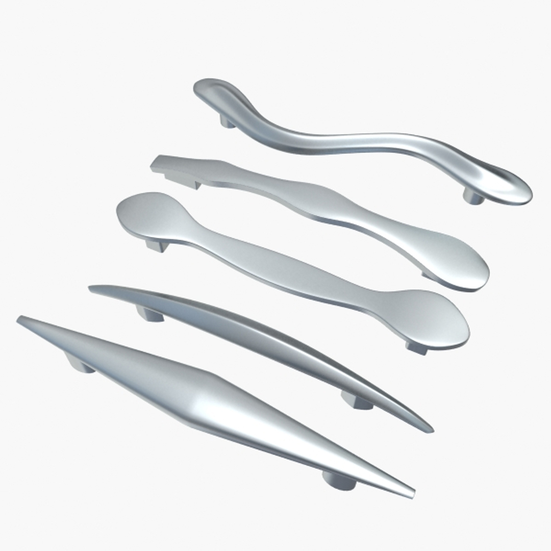 3d model cabinet handle 3