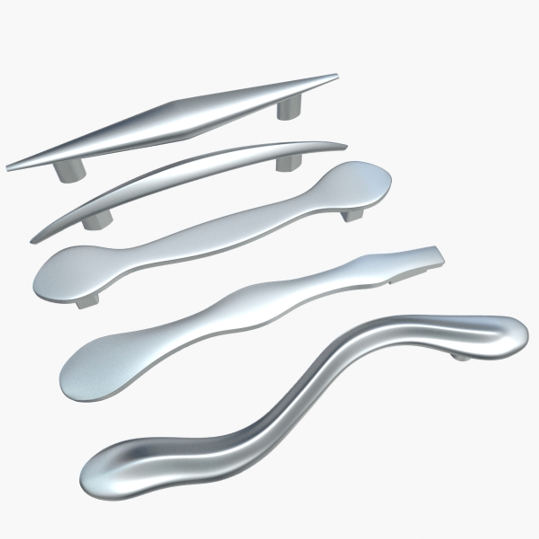 3d model cabinet handle 3