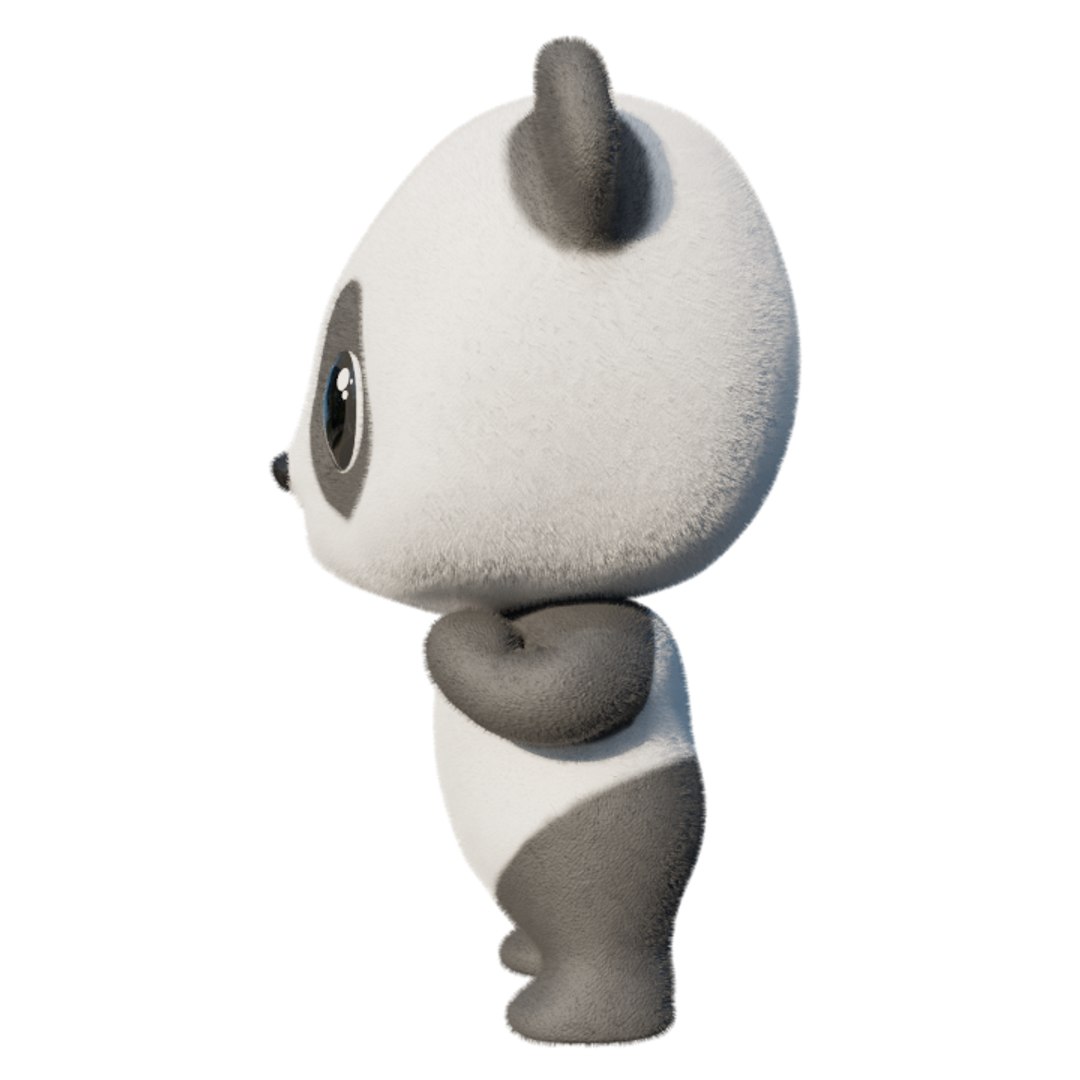 3D Cute Baby Panda Model - TurboSquid 1939806