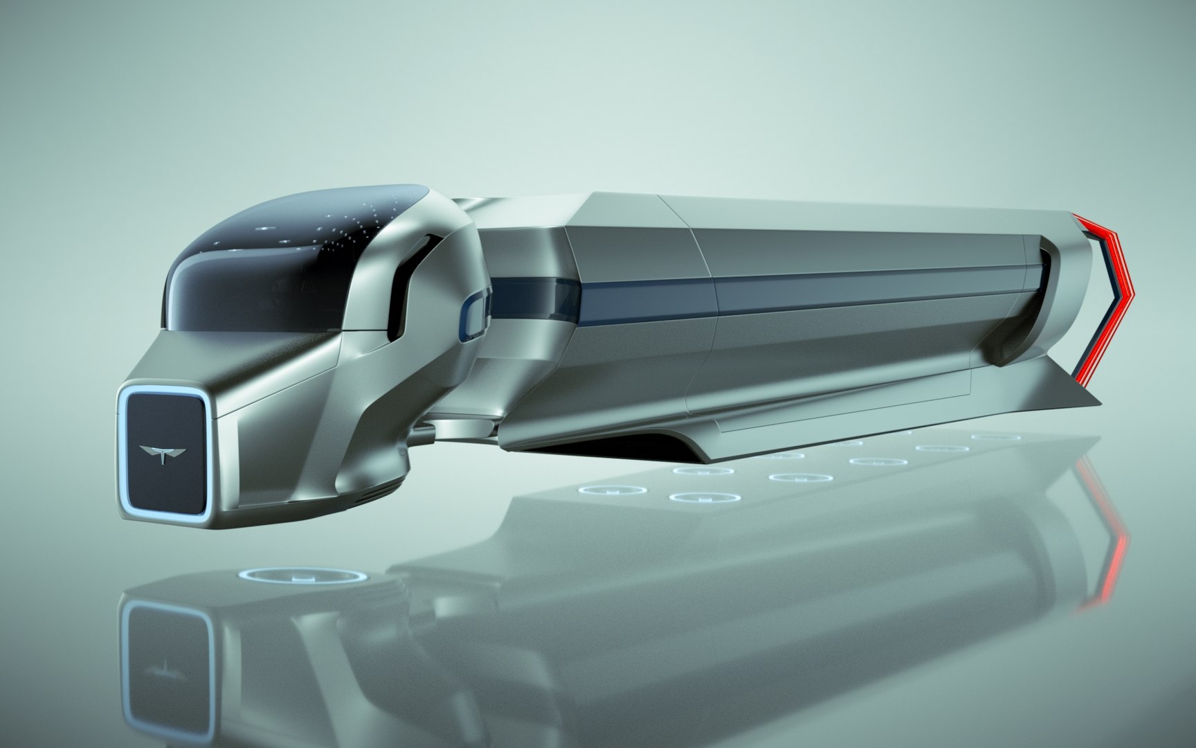 5 In 1 Cheap And Cool Hover Truck Collection 01 3D - TurboSquid 2130710