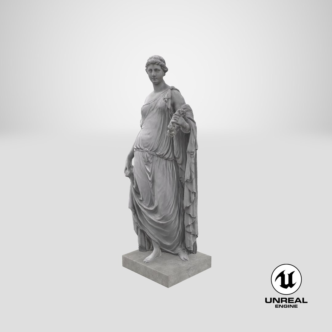 Statue Flora 3D Model - TurboSquid 1700944