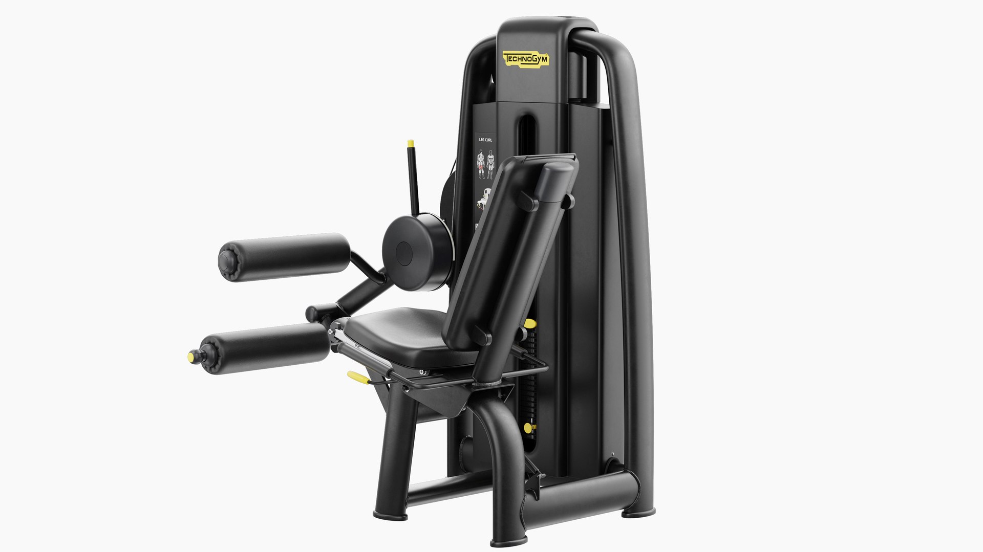 Technogym Selection 700 - Leg Curl Model - TurboSquid 2231702
