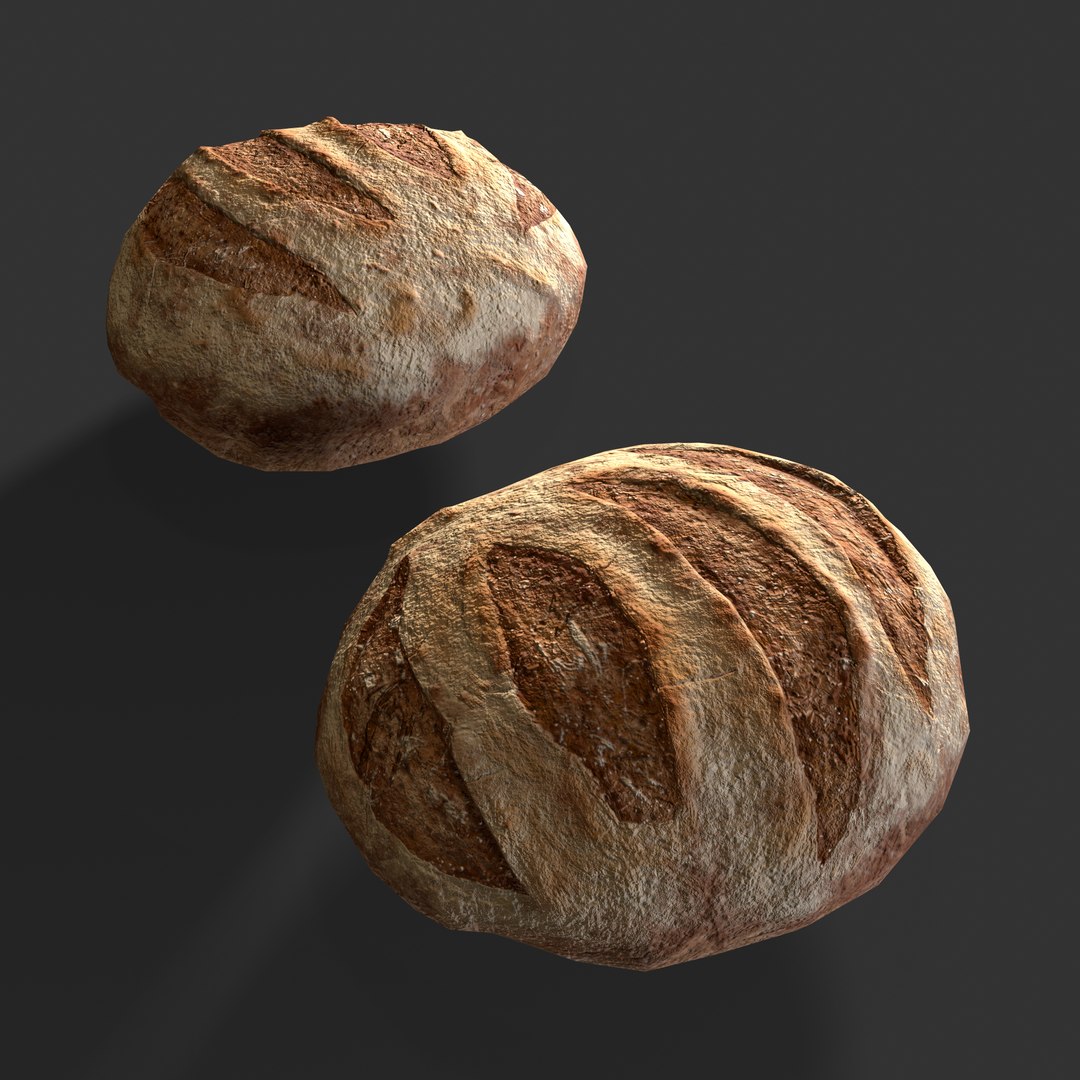 Toasted Bread 3D - TurboSquid 1711302