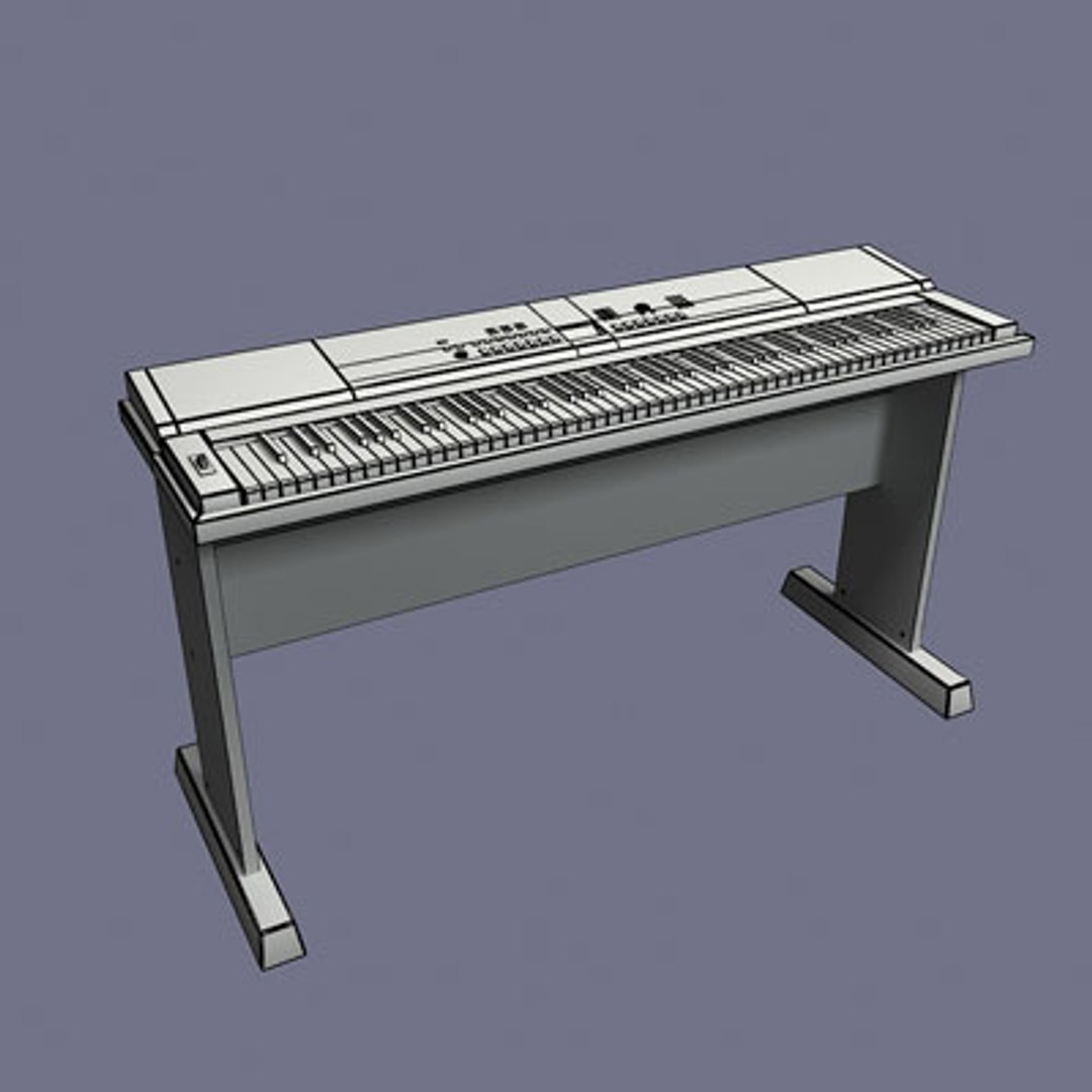 Digital Synthesizer 3d Model
