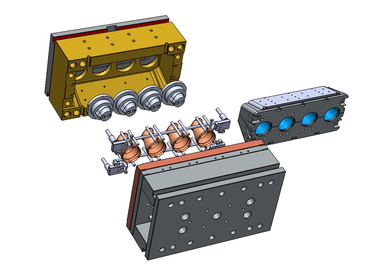 Electric Coffee Machine Plastic Injection Mold 3D Model - TurboSquid ...
