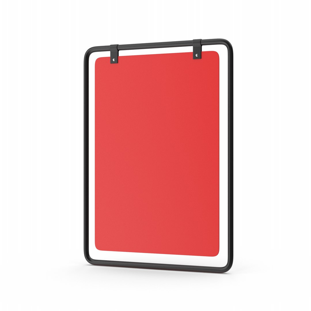 3D Red Swing Sign Model - TurboSquid 2113688