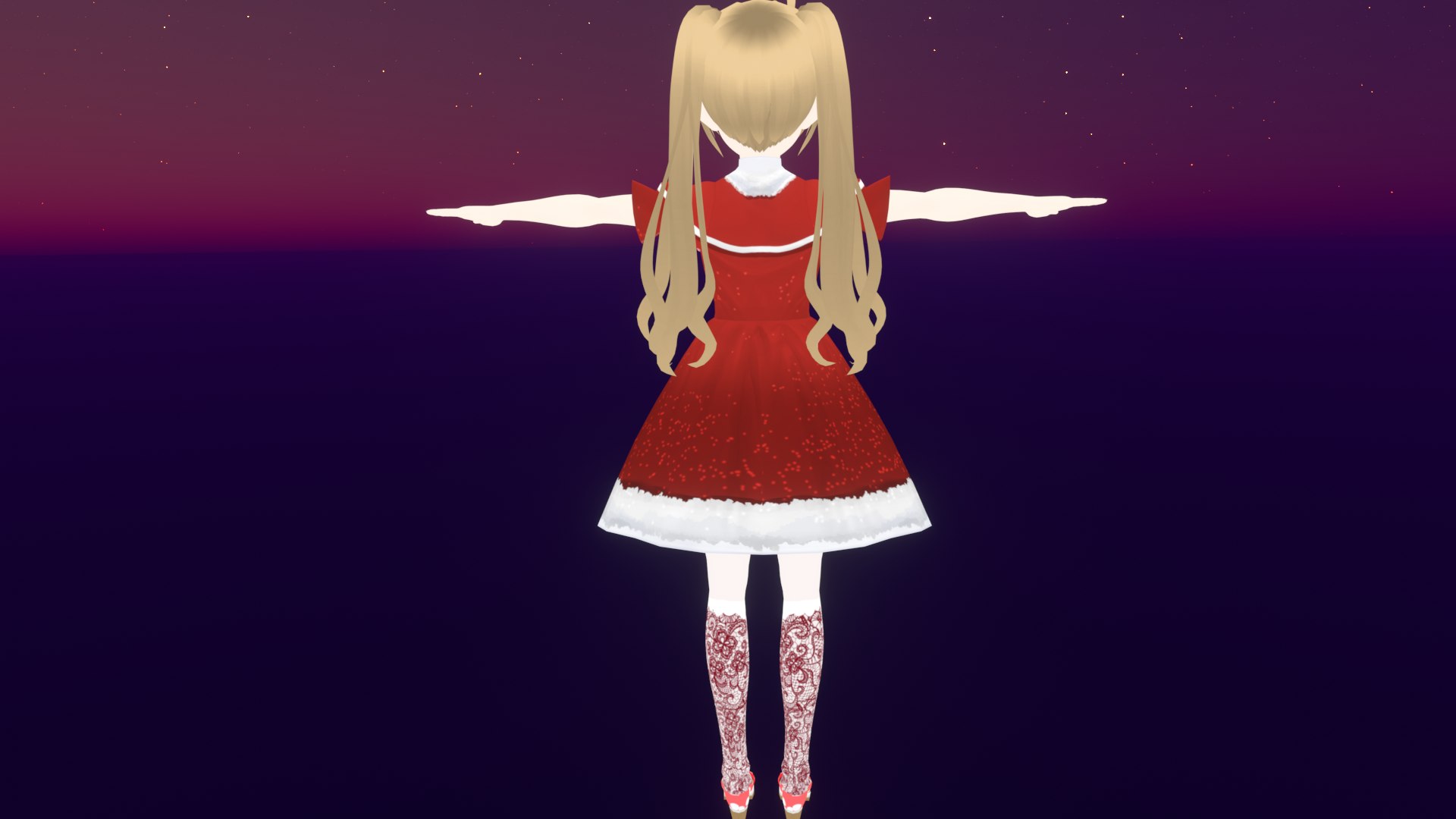 3D Game Ready Low Poly Anime Character Girl 6 - TurboSquid 1907331