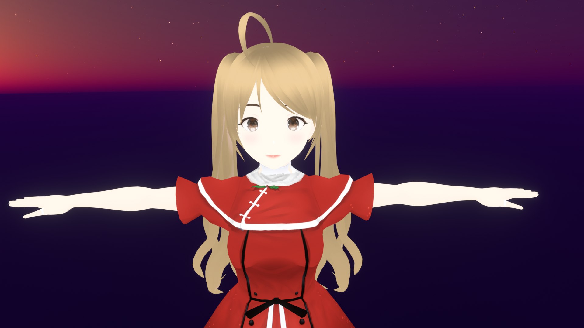 3D Game Ready Low Poly Anime Character Girl 6 - TurboSquid 1907331