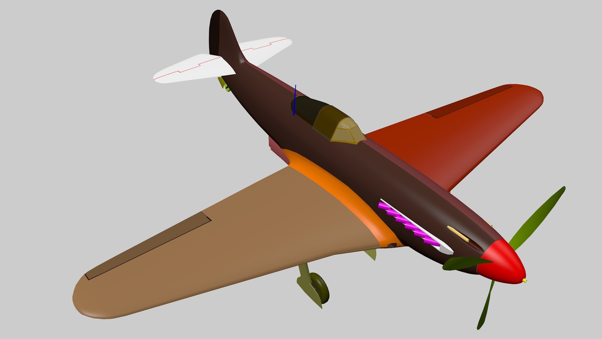 3D Yakovlev YAK-9 AIRCRAFT Model - TurboSquid 2085975