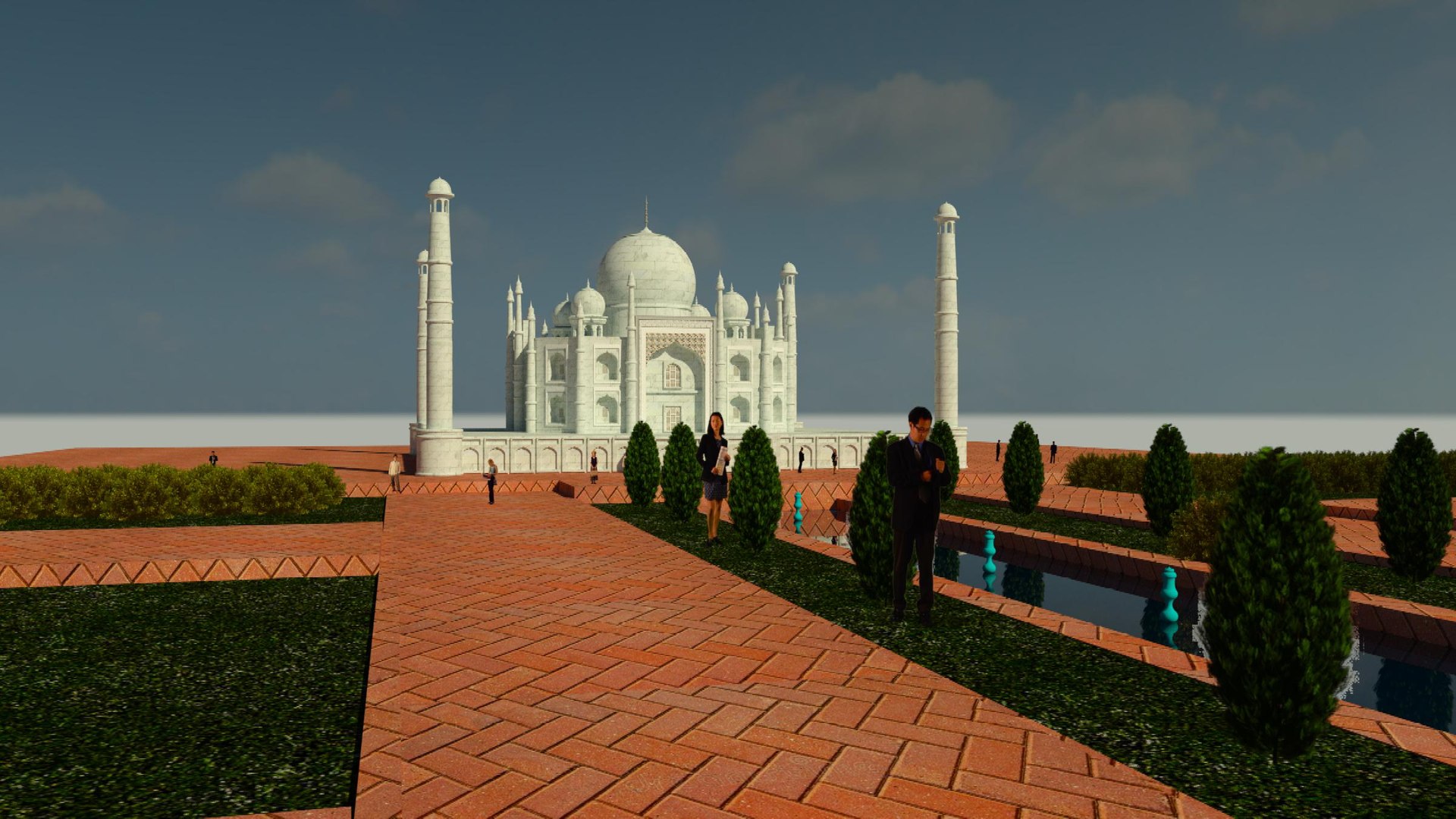 TAJ MAHAL MODEL 3D - TurboSquid 1959473