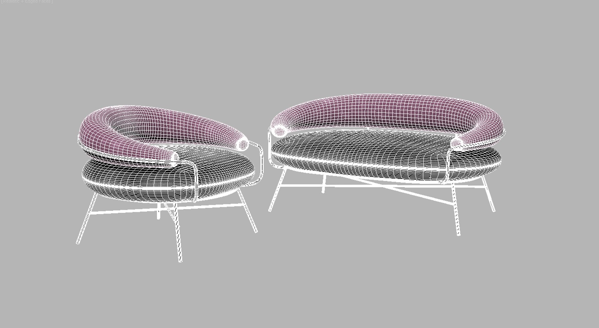 3D Medici Sofa Armchair - TurboSquid 1549289