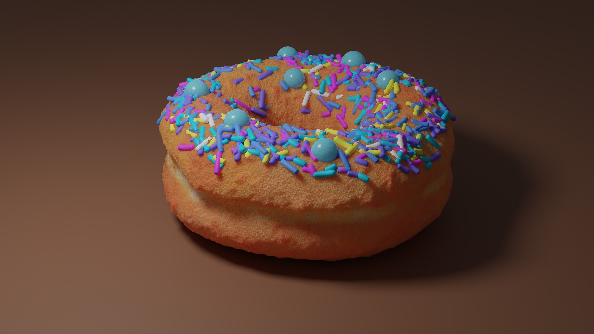 3D Model Doughnut Realistic - TurboSquid 1603375