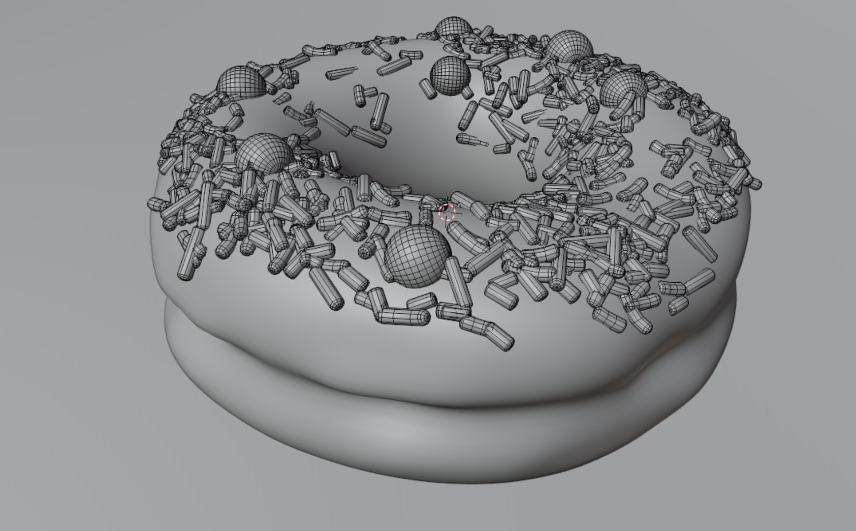 3D Model Doughnut Realistic - TurboSquid 1603375