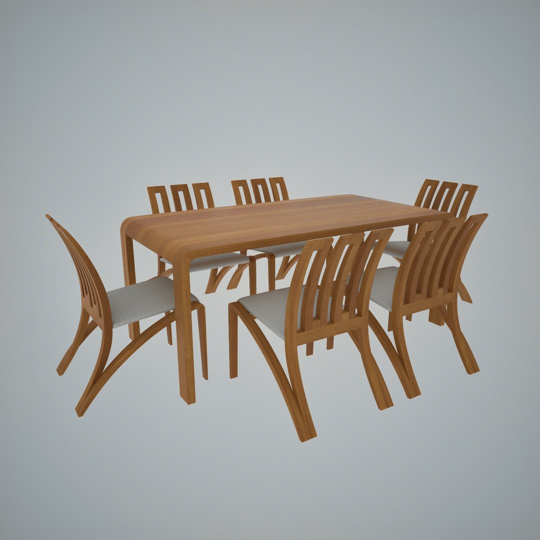 dining table 3d model