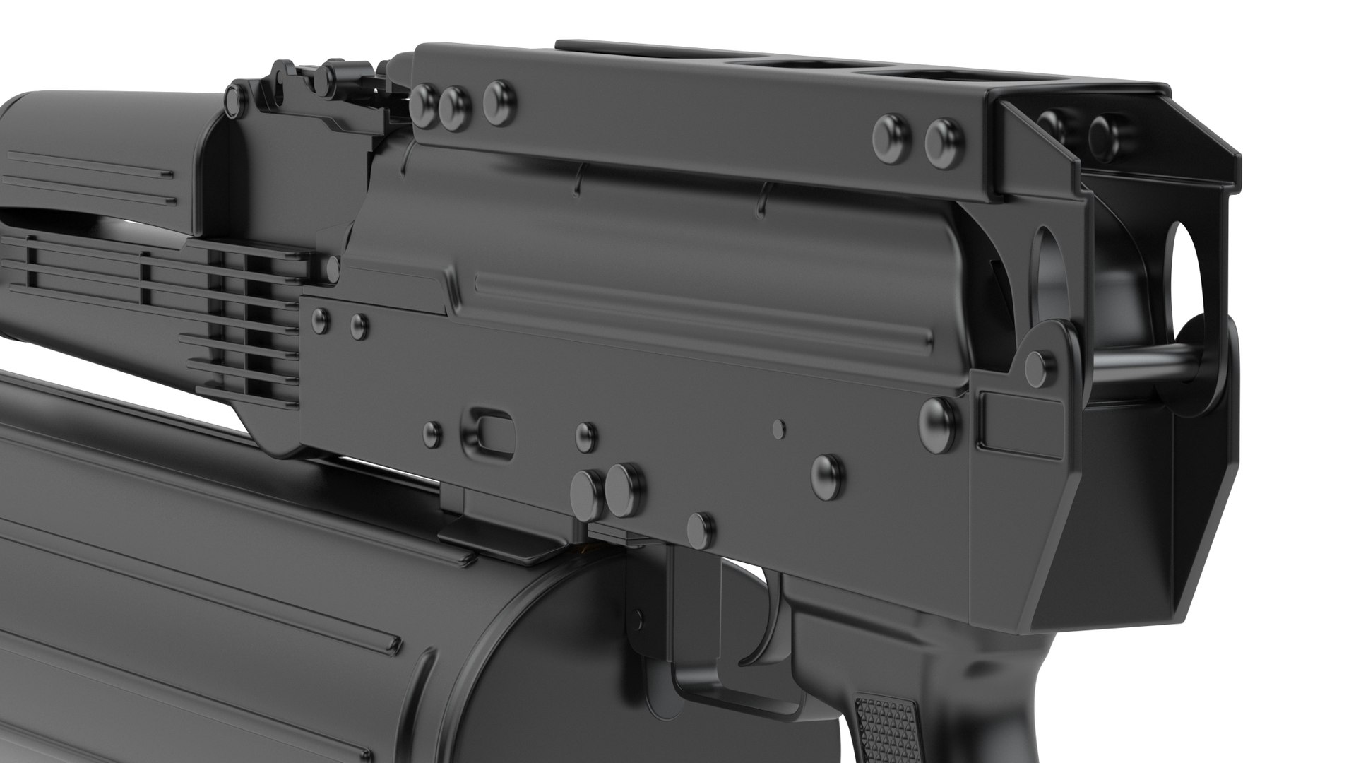 AK-74 PP-19 Mag Assault Rifle 3D Model - TurboSquid 1991882