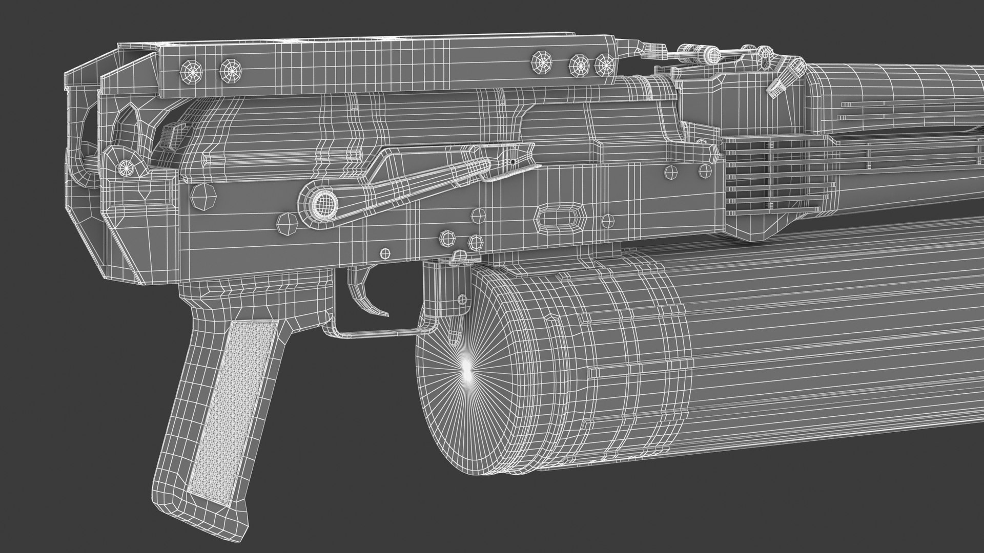 AK-74 PP-19 Mag Assault Rifle 3D Model - TurboSquid 1991882
