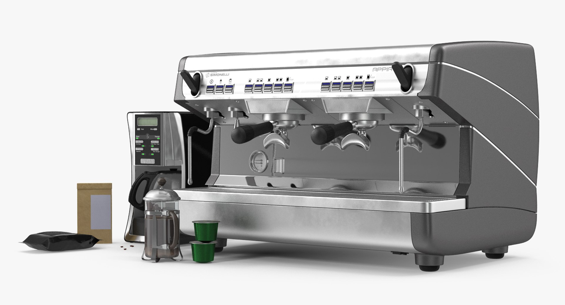 Coffee 2 model - TurboSquid 1152274