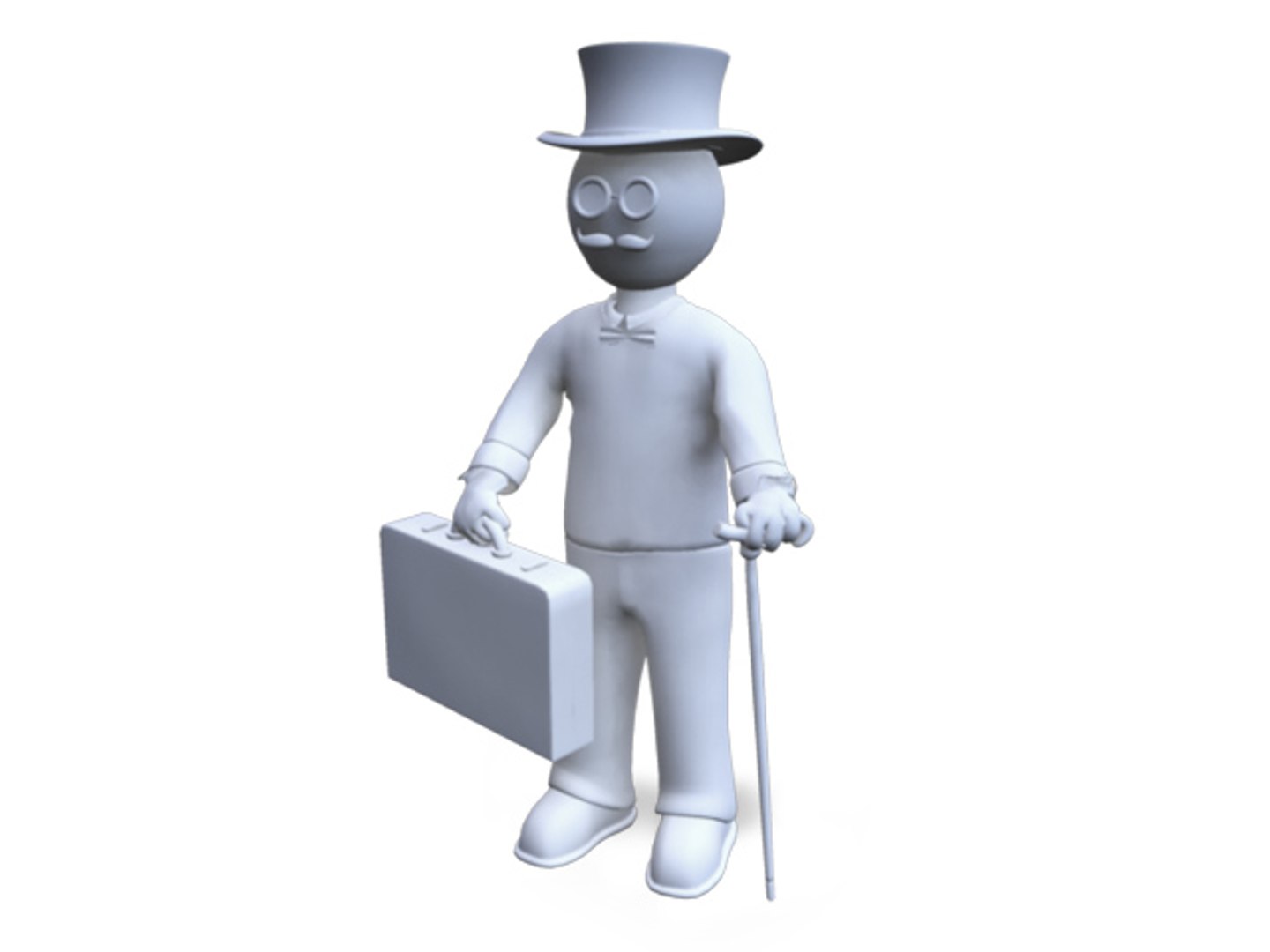 Ma Cartoon Character Banker