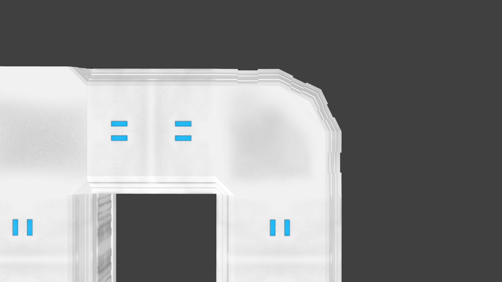modular corridors 3d 3ds