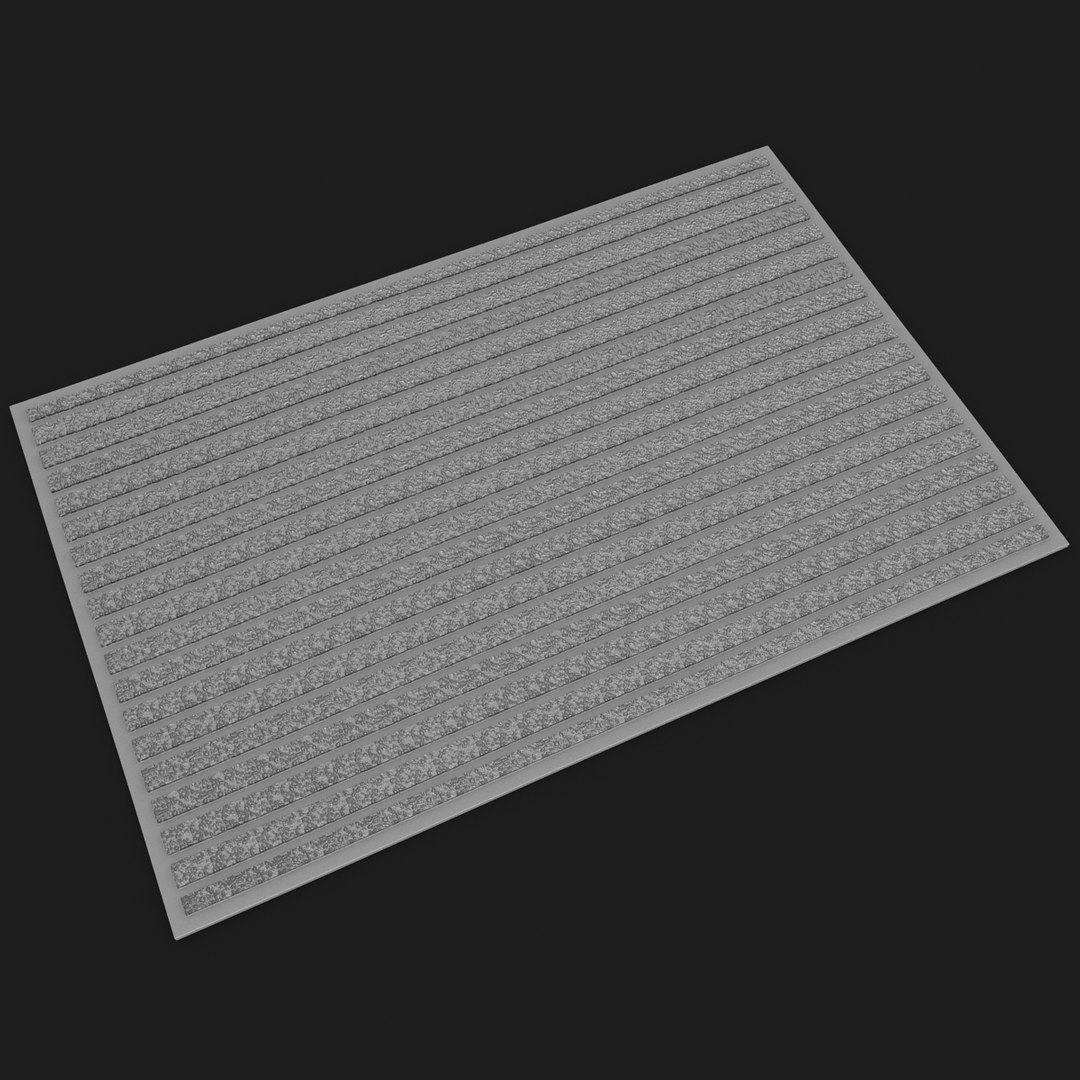 3D Door Mat Model - TurboSquid 1230219
