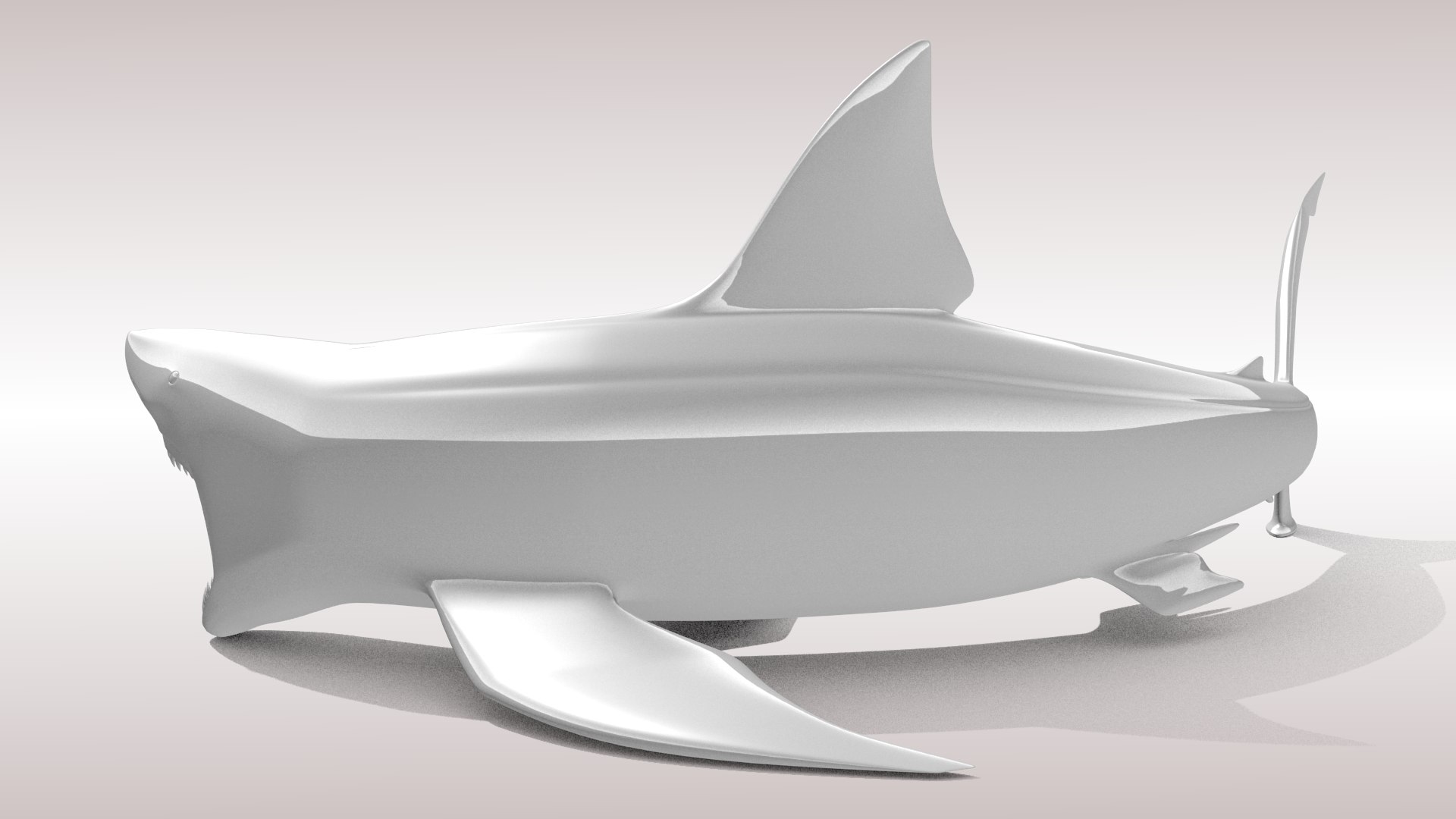 blend sofa shark