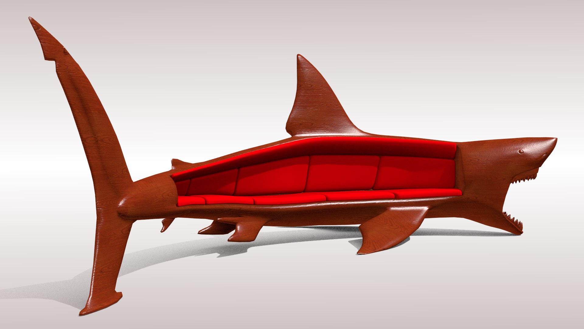 blend sofa shark