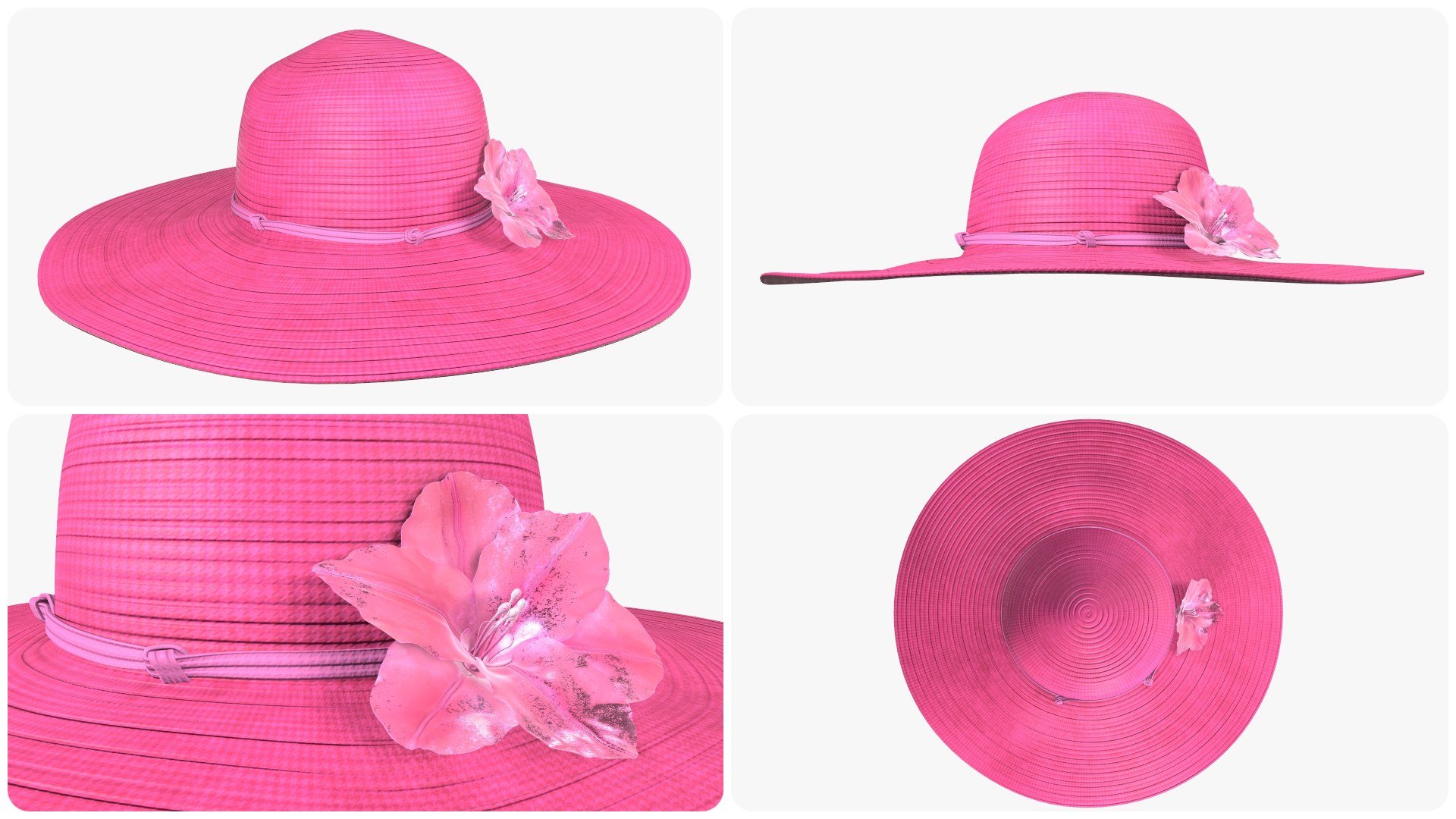 Hat Military Floppy 3D Model - TurboSquid 1520349