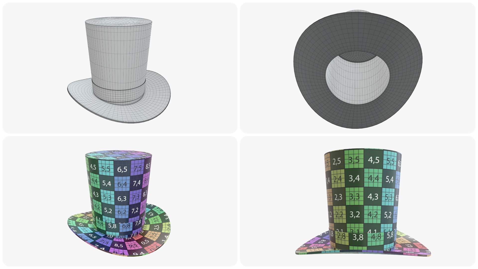 Hat Military Floppy 3D Model - TurboSquid 1520349