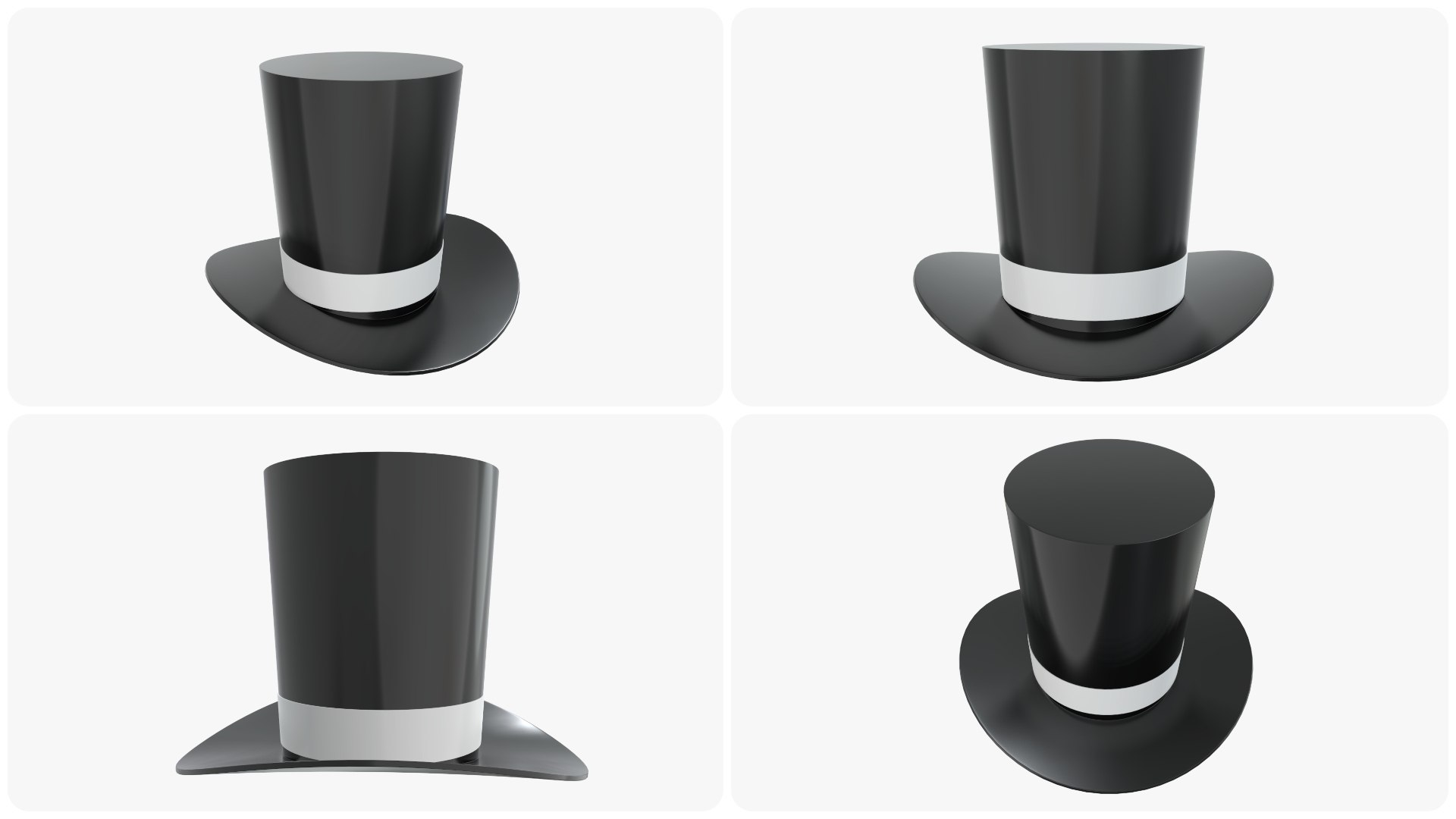 Hat Military Floppy 3D Model - TurboSquid 1520349