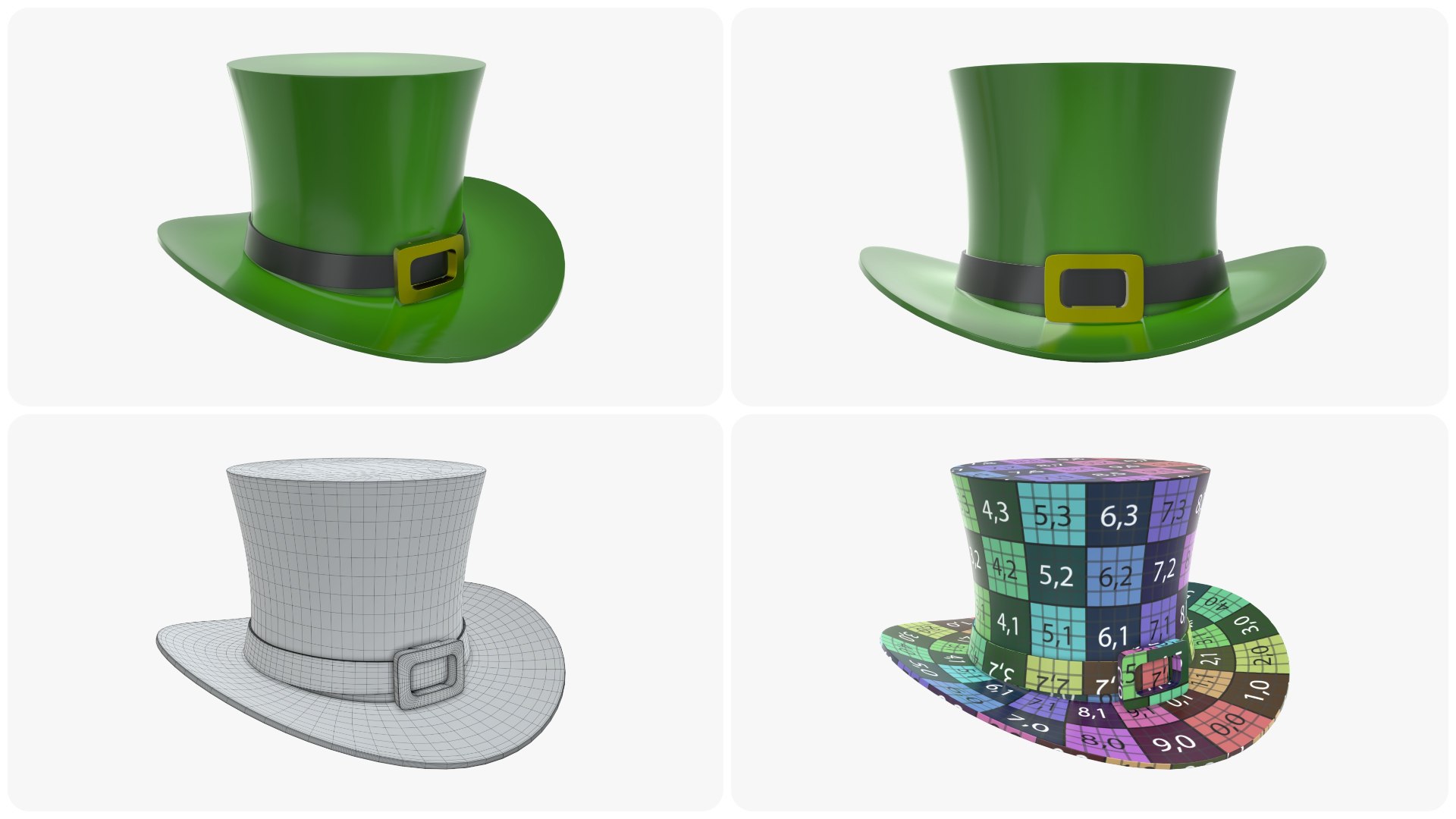 Hat Military Floppy 3D Model - TurboSquid 1520349