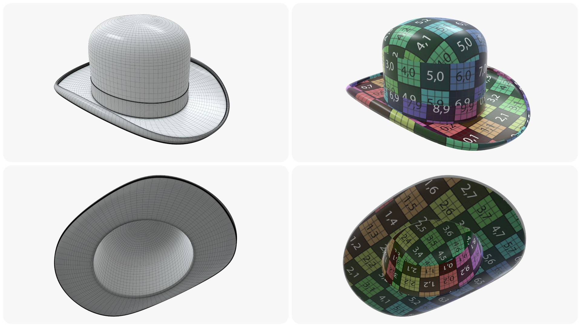 Hat Military Floppy 3D Model - TurboSquid 1520349