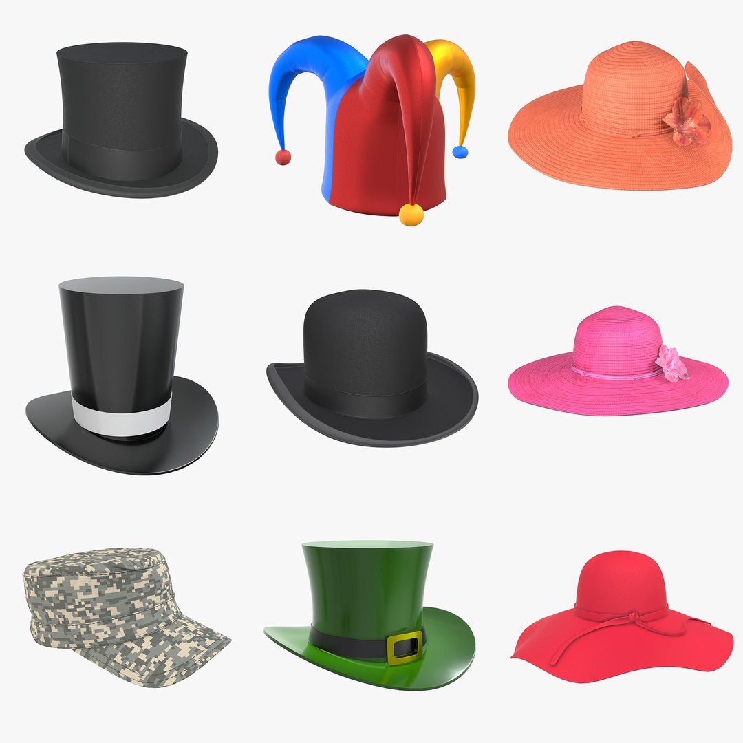 Hat Military Floppy 3D Model - TurboSquid 1520349