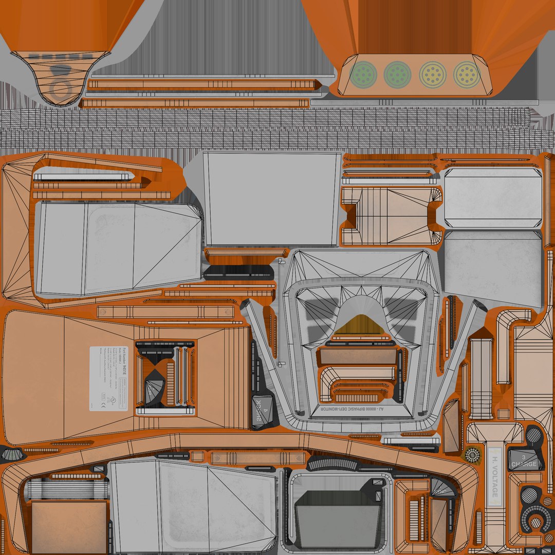 3D Defribilator Machine I PBR Model I Game Ready - TurboSquid 2336453
