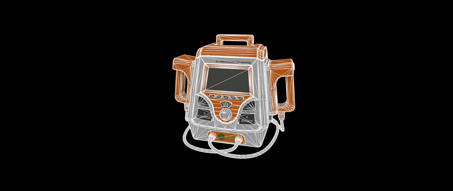 3D Defribilator Machine I PBR Model I Game Ready - TurboSquid 2336453