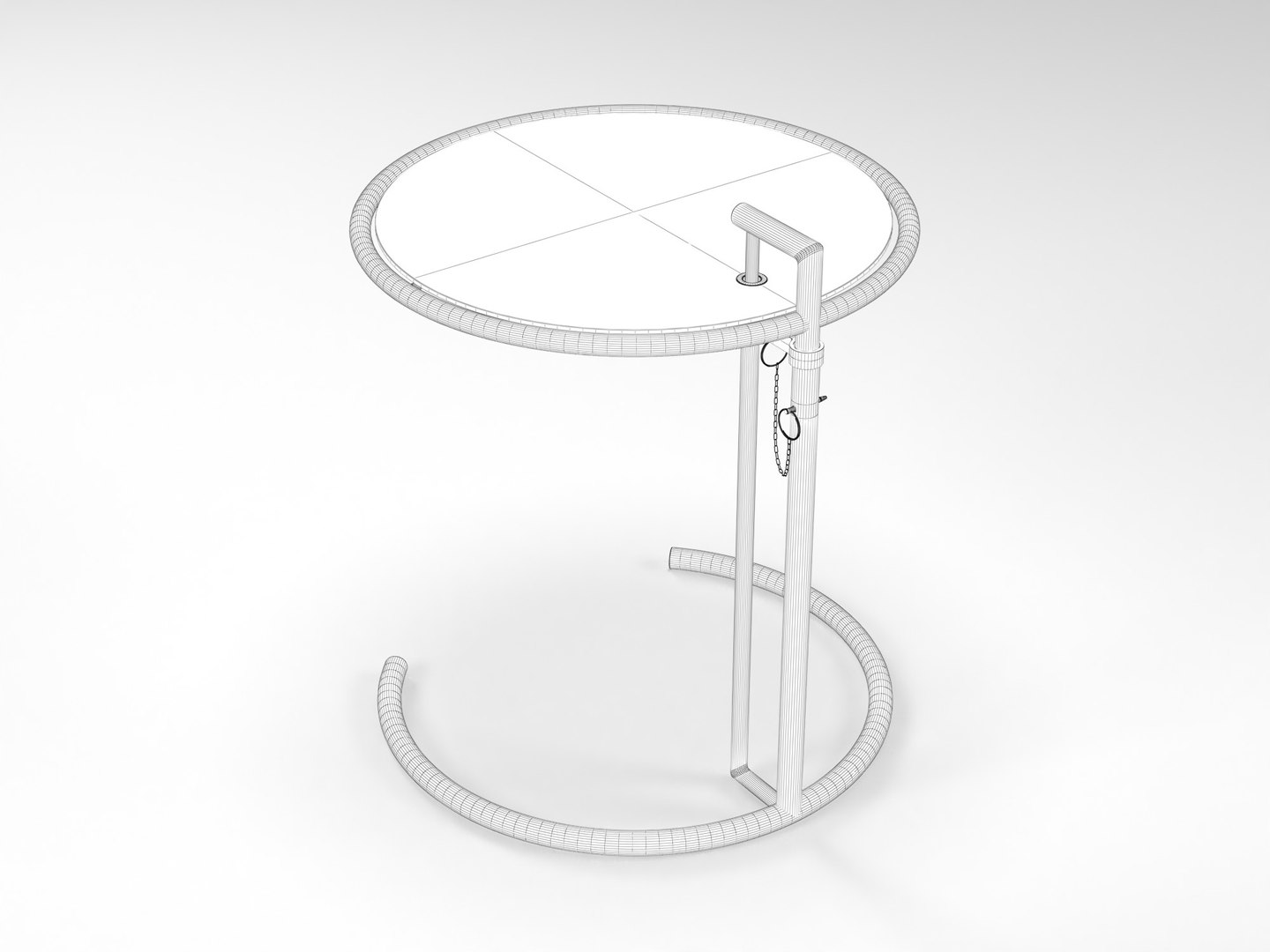 3D Eileen Gray Table - TurboSquid 1541503
