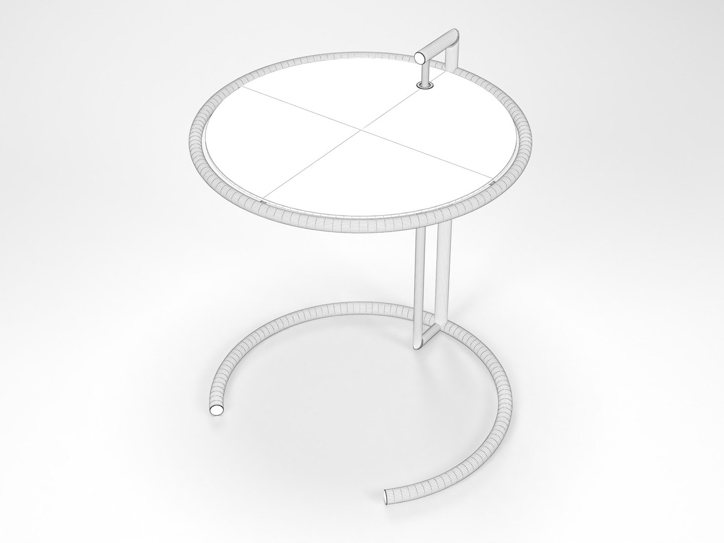 3D Eileen Gray Table - TurboSquid 1541503