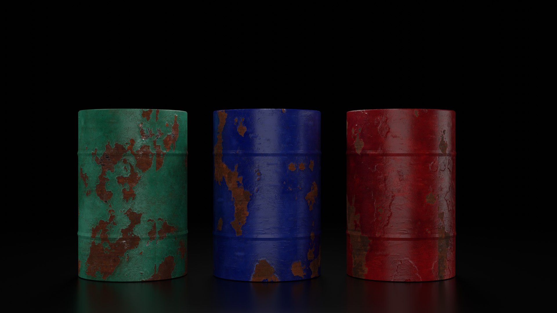 Oil Barrels Model - TurboSquid 2213804