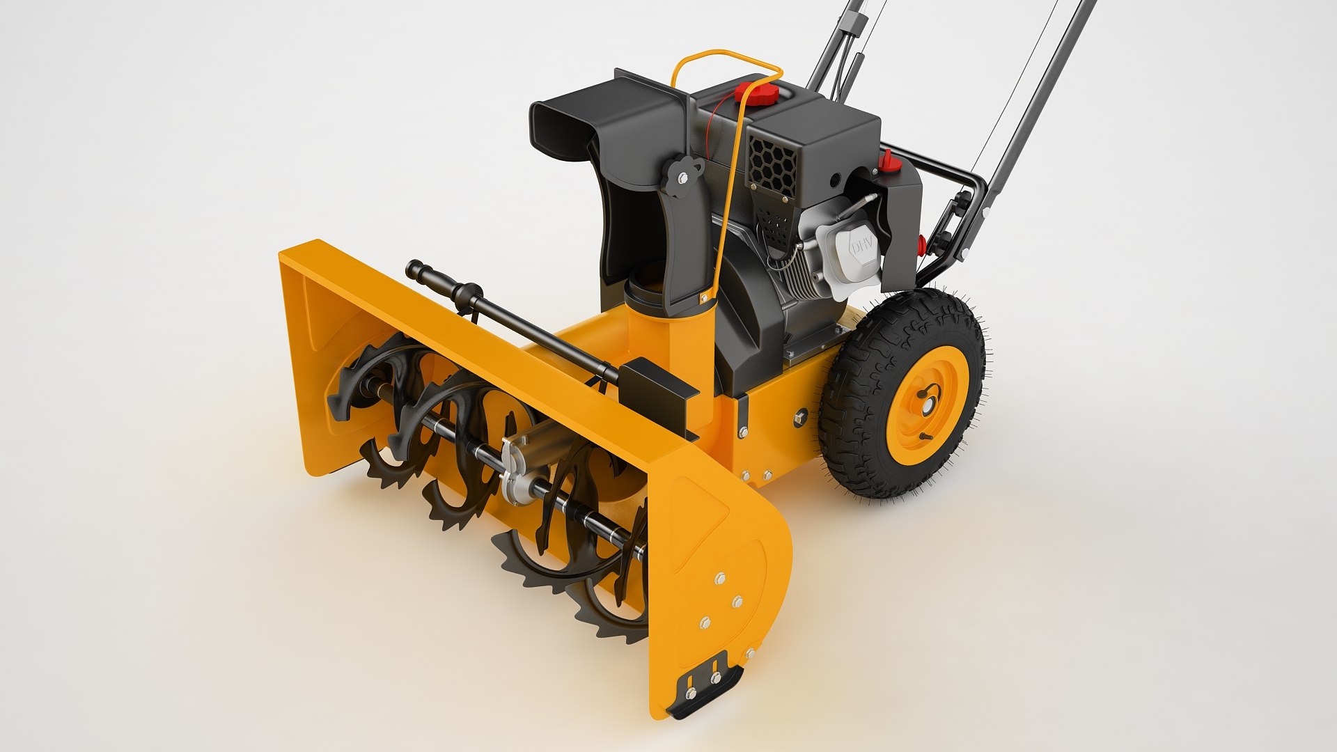 Snow Blower Power 3D Model - TurboSquid 1557710