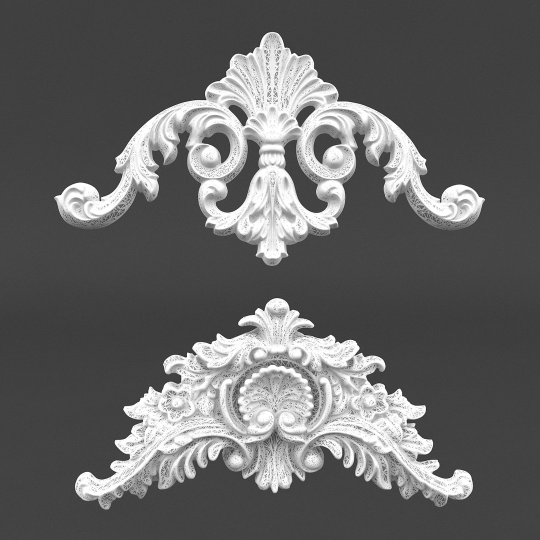 3D Model Plaster Pattern 05 - TurboSquid 1517659