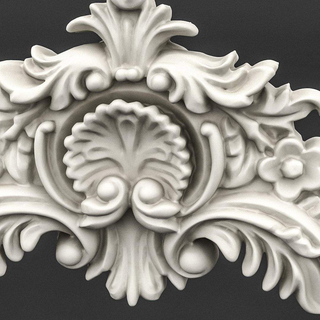 3D Model Plaster Pattern 05 - TurboSquid 1517659