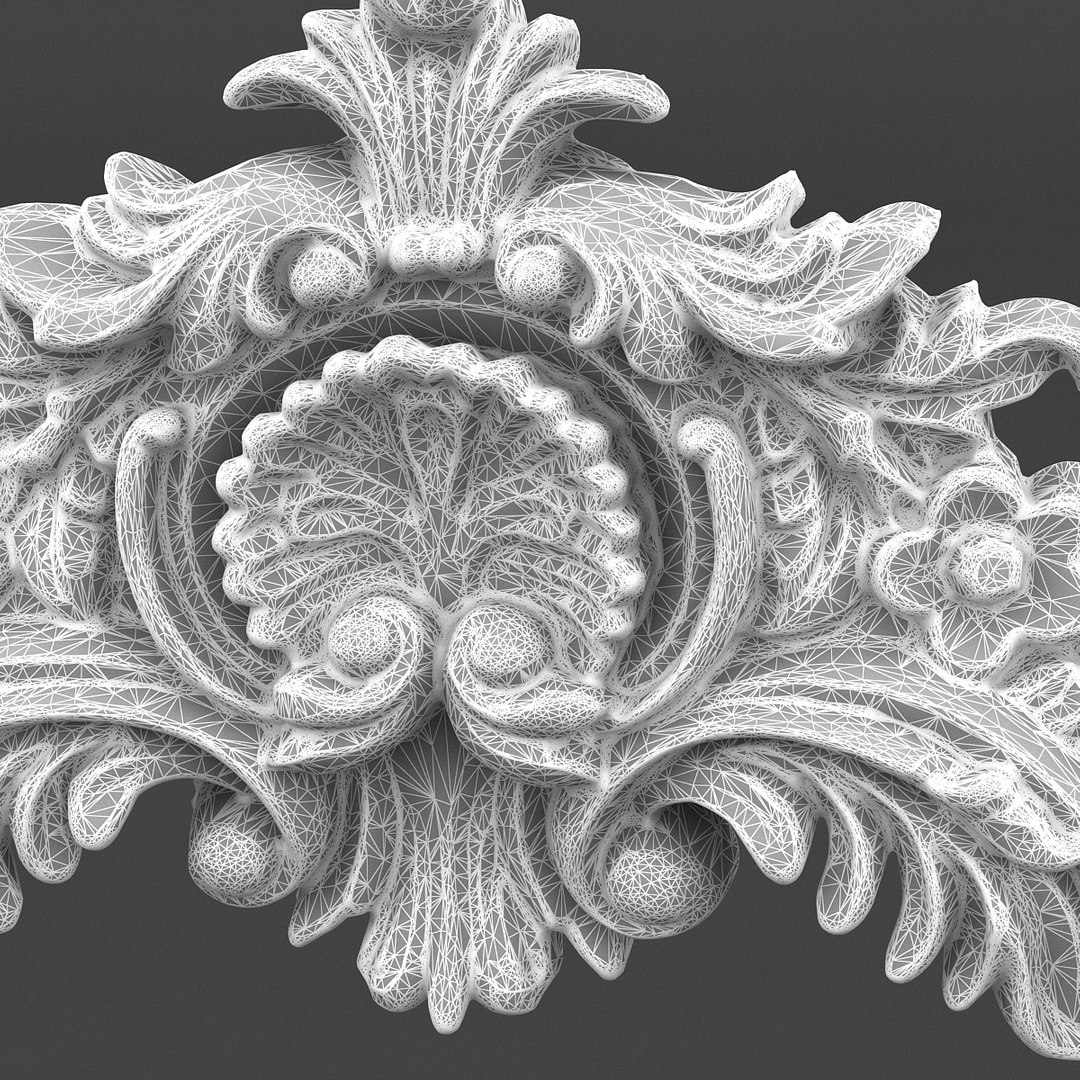 3D Model Plaster Pattern 05 - TurboSquid 1517659