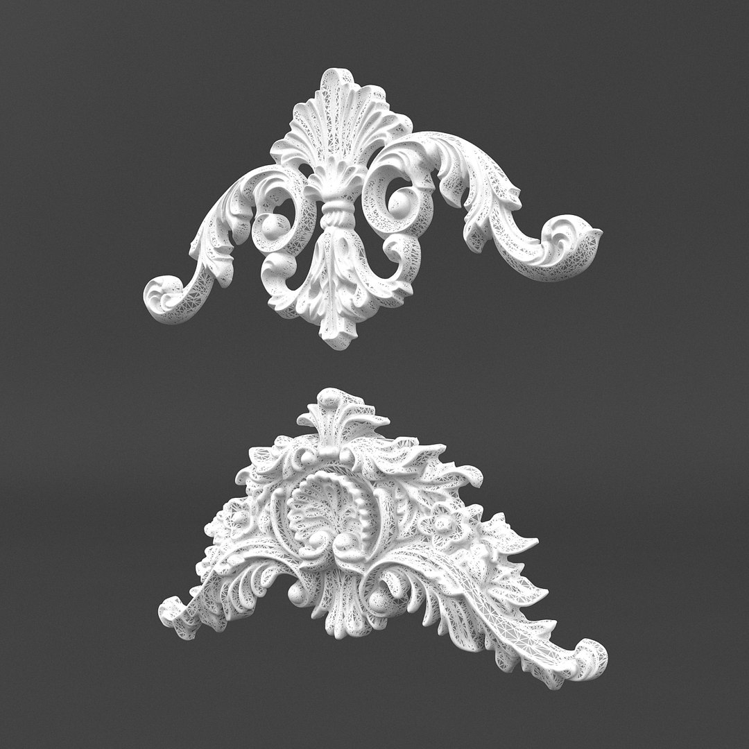 3D Model Plaster Pattern 05 - TurboSquid 1517659
