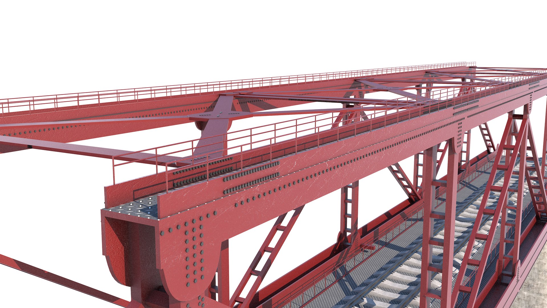 Railway Bridge 3D Model - TurboSquid 1833351