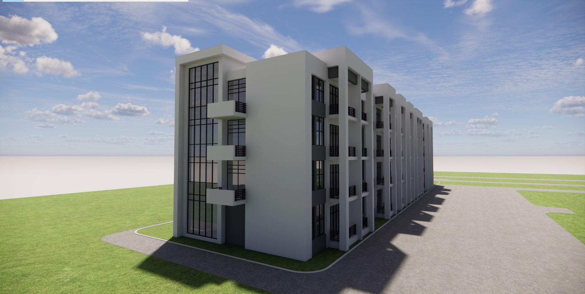 3D Office Building and dormitory-A4 model - TurboSquid 2098994