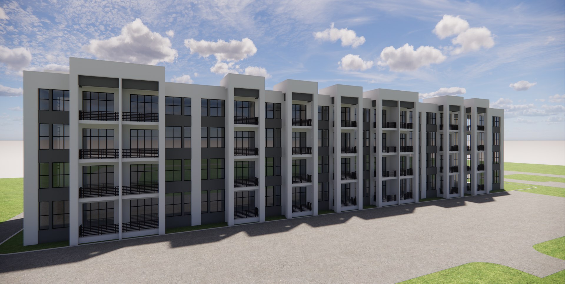 3D Office Building and dormitory-A4 model - TurboSquid 2098994