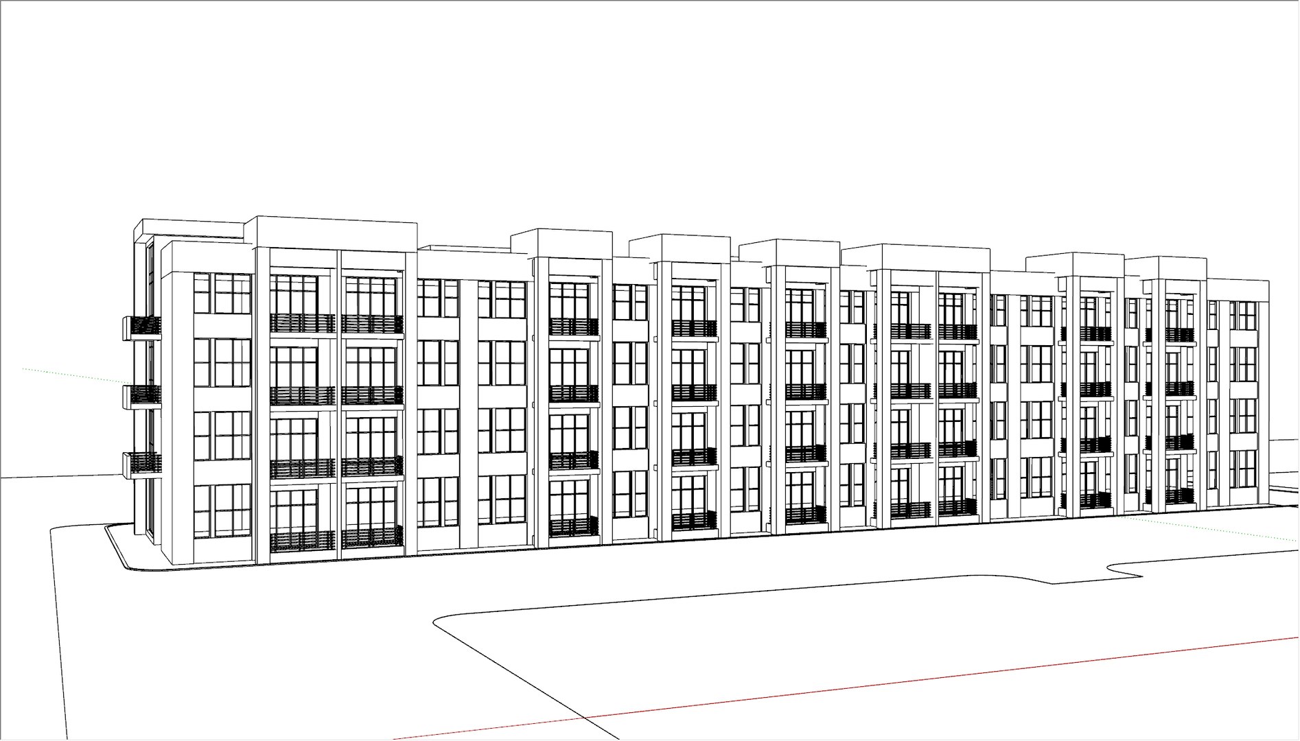 3D Office Building and dormitory-A4 model - TurboSquid 2098994