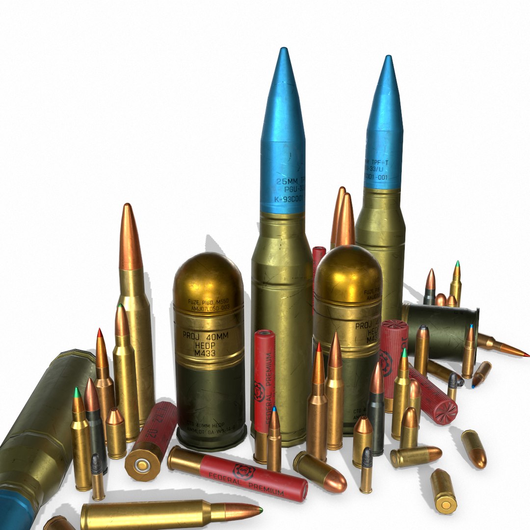 Ammunition Pack Model - TurboSquid 1434970