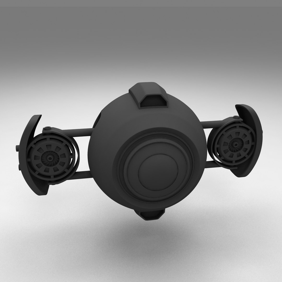 Flying Drone 3d Model