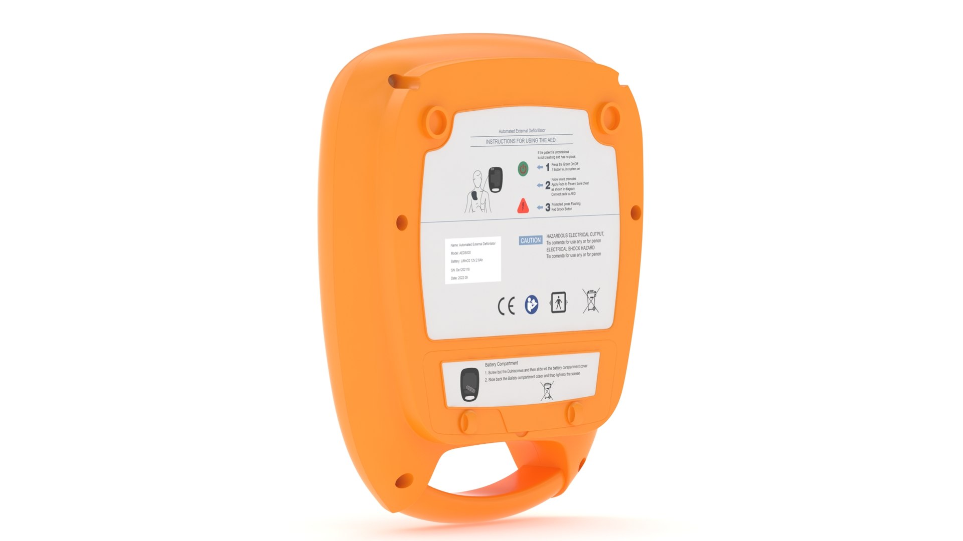 Medical AED Model - TurboSquid 2363400